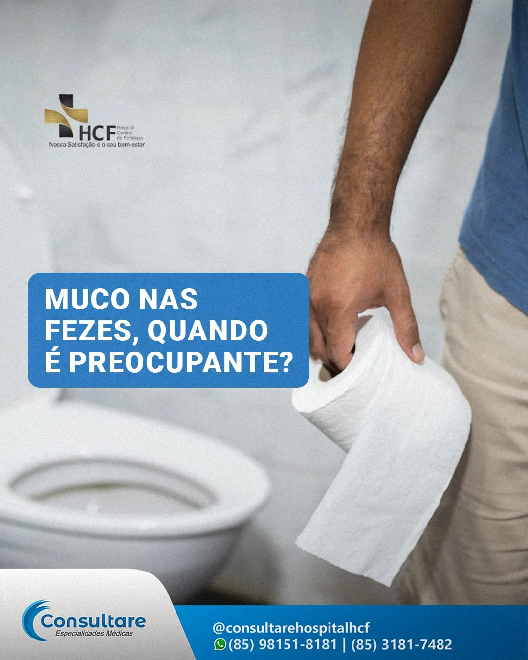 Quando é preocupante o muco nas fezes?
